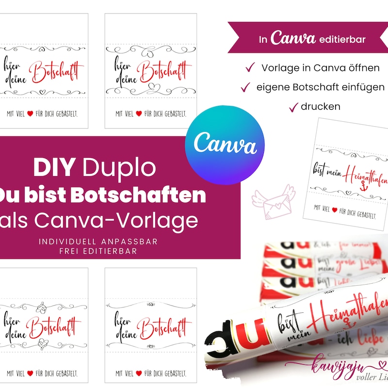 Duplo du bist vorlage - Etsy.de