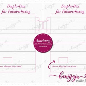 Duplo Gift Box SVG, Plotter File, Duplo Box, Duplo Packaging DIY, You ...