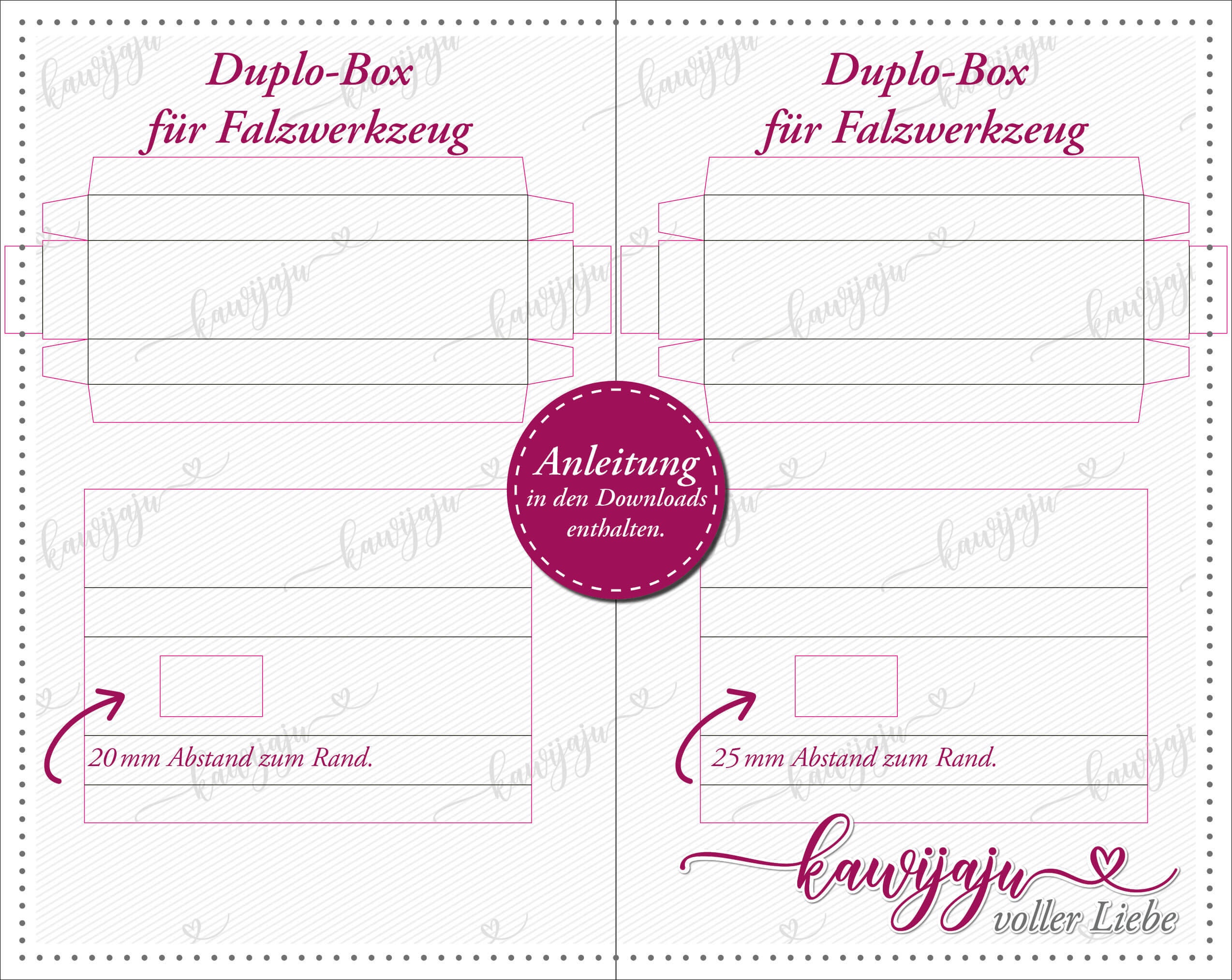 Duplo Geschenkbox SVG, Plotterdatei, Duplo-Box, Duplo Verpackung DIY, Du bist Botschaften, Duplo ...