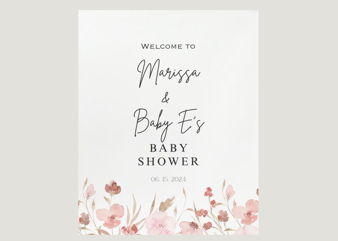 Editable Welcome Sign Template - Etsy