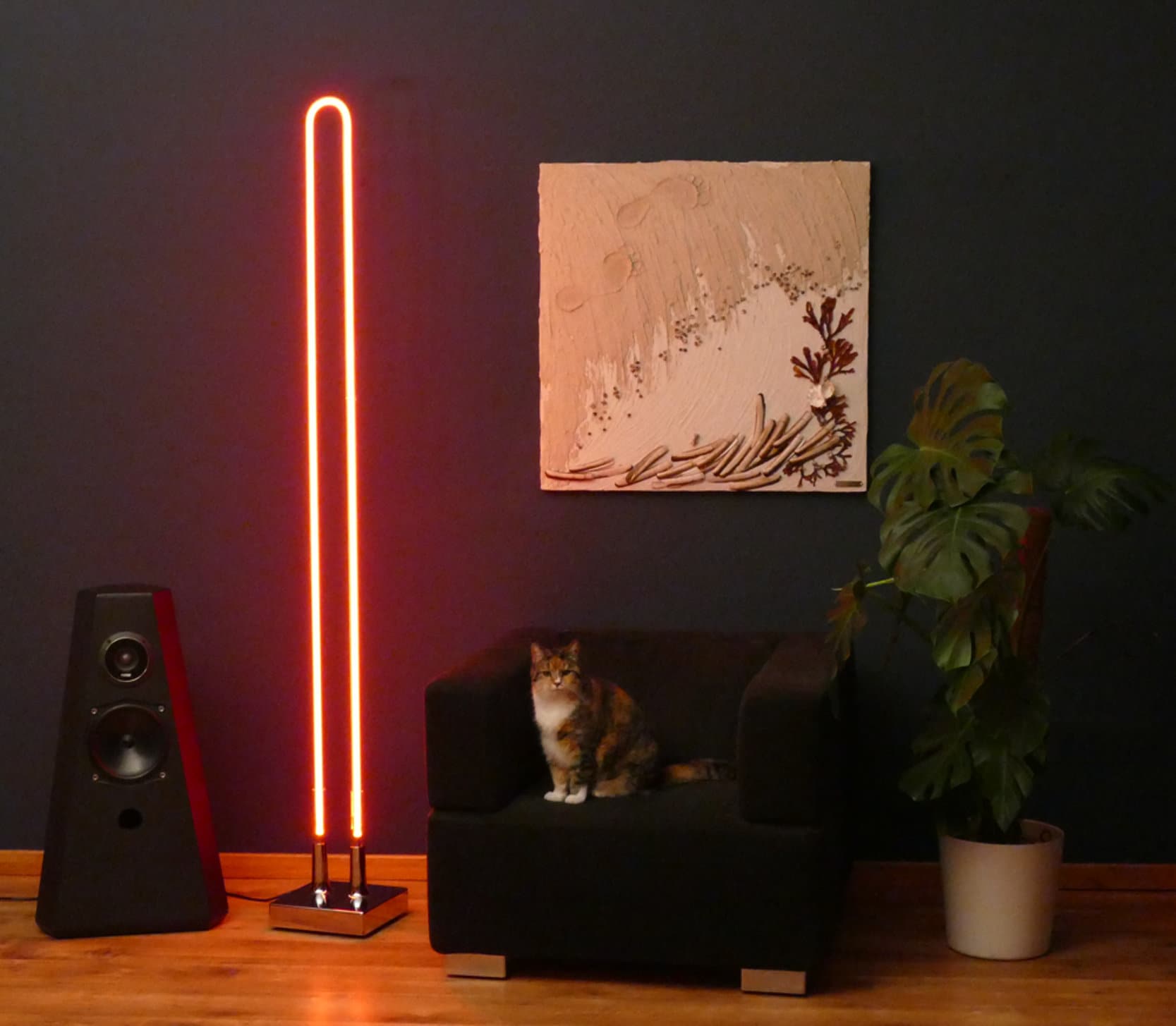 Beacon Neon Fire in a Glass - Etsy