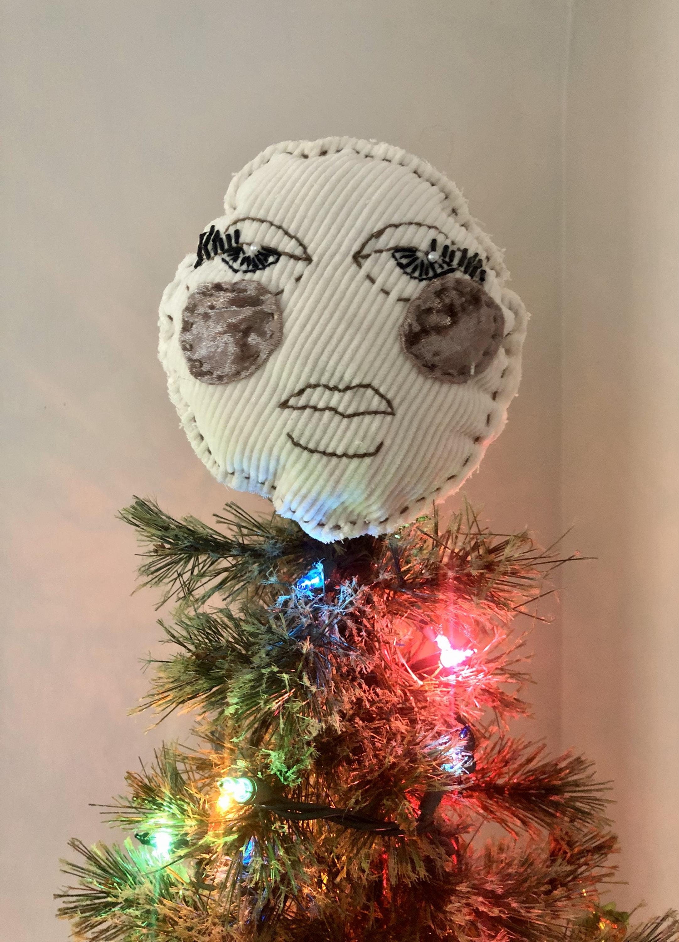 Tree Topper Christmas Tree Topper Celestial Tree Topper Moon Tree ...