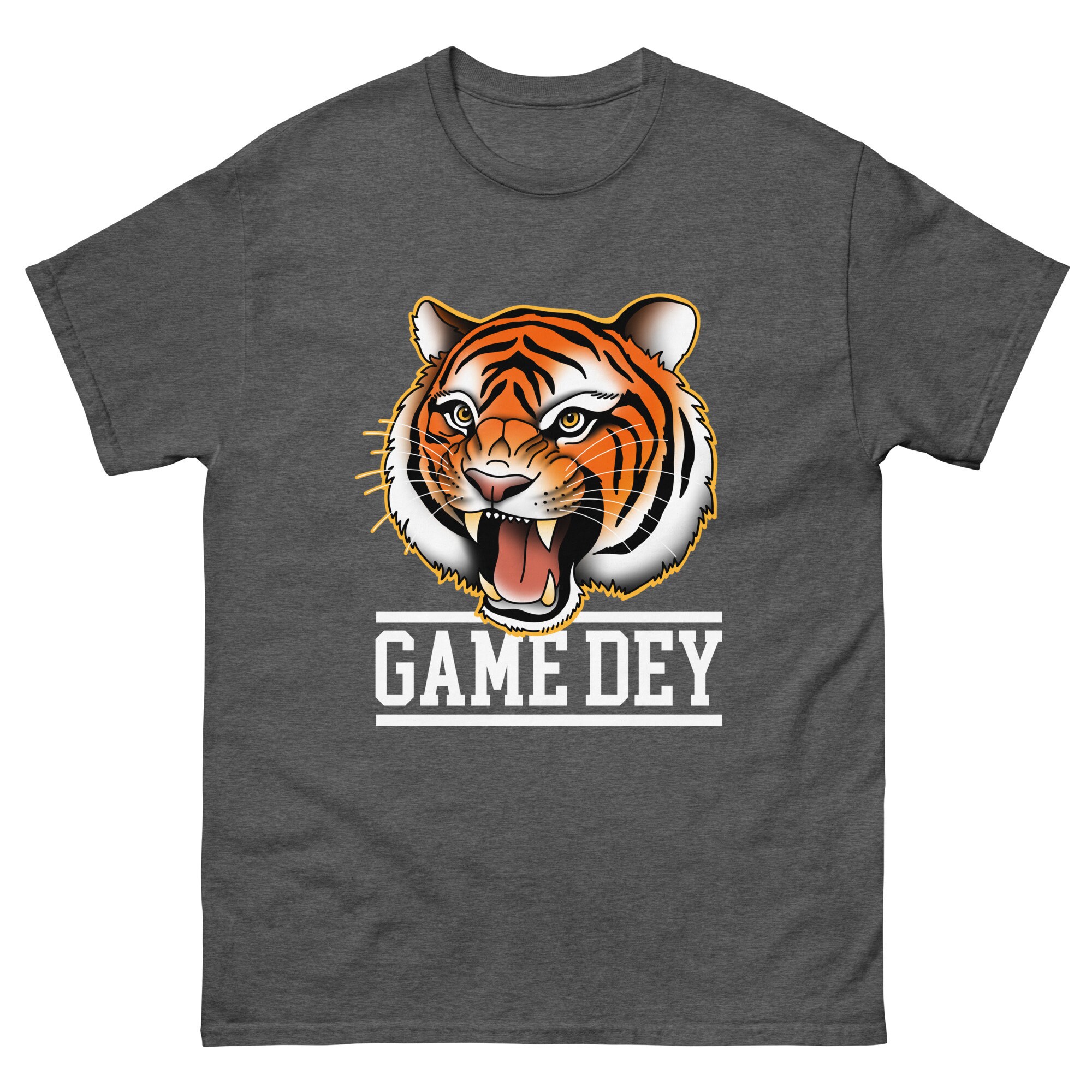 Game Dey Bengals Shirt Tattoo Tiger Cincinnati Football Clothing Go ...
