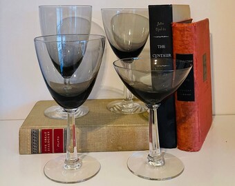 Hollywood Regency Glassware - Etsy