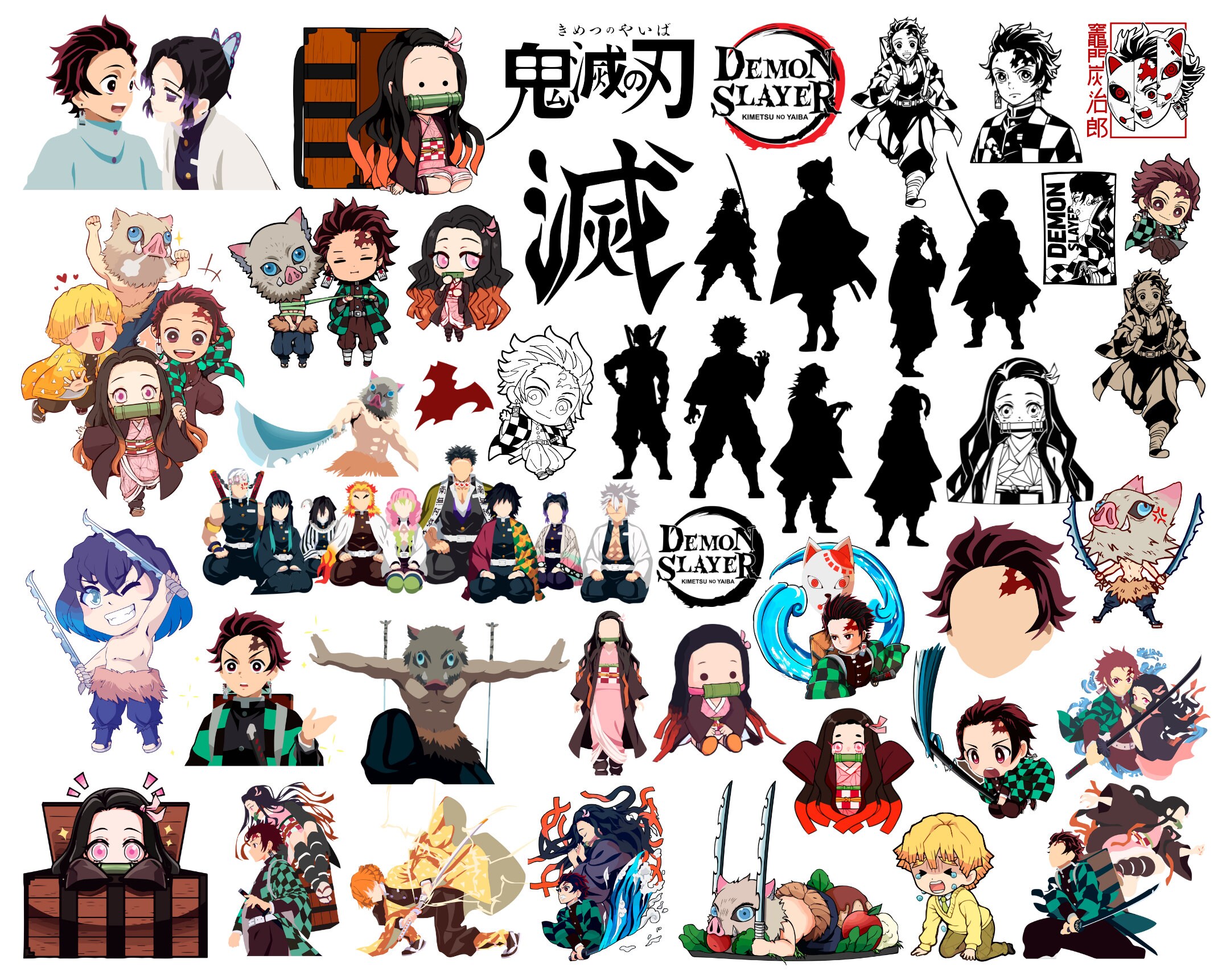 De-mon Slayer Svg Anime Svg Nezuko Svg De.mon Slayer Png - Etsy Australia