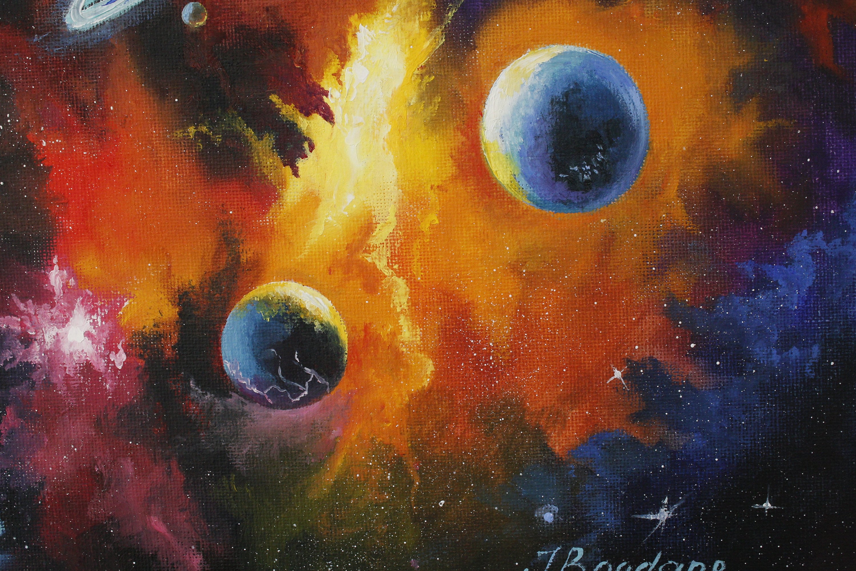 Famous Outer Space Paintings