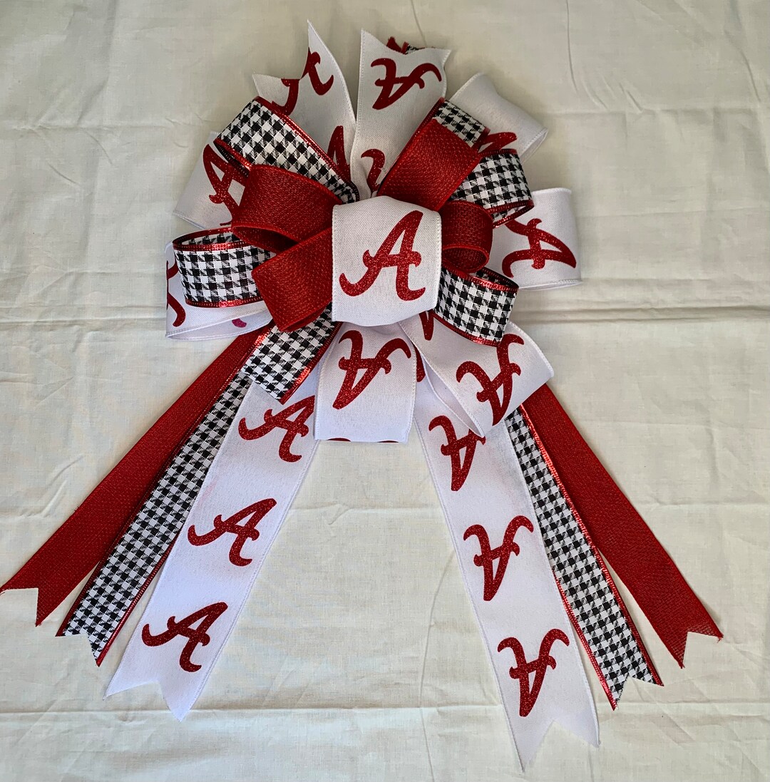 University of Alabama Bow, UA Bow, Crimson Tide Bow, Alabama Bow ...
