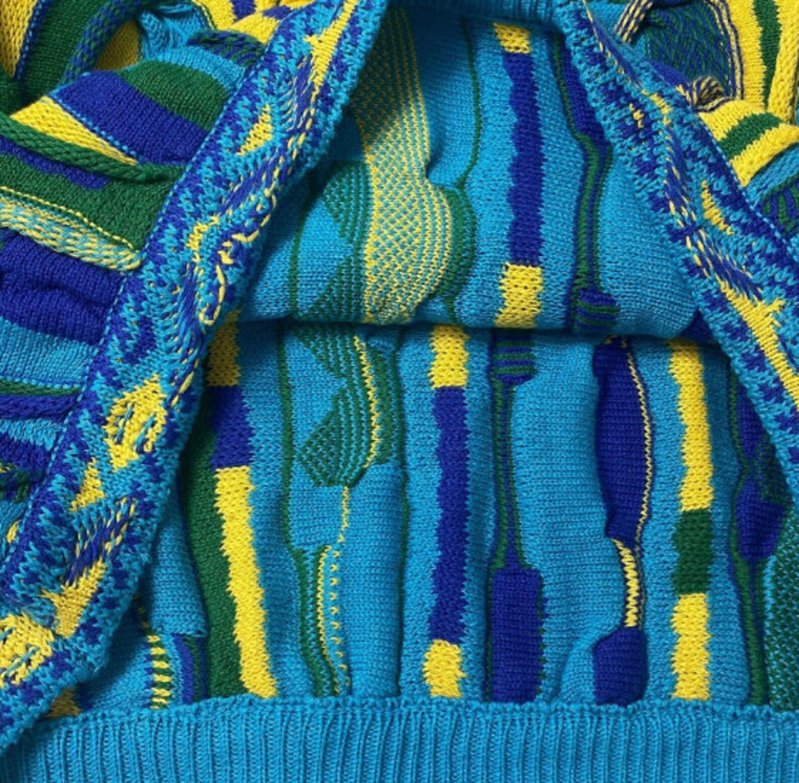 Vintage Coogi Style Sweater Coogi Sweater Vintage Crochet Sweater - Etsy