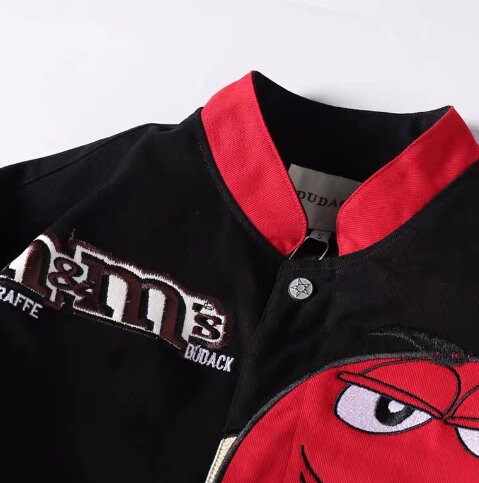 Vintage M&M Racing Jacket Vintage M and M Jacket Racing Nascar Varsity ...