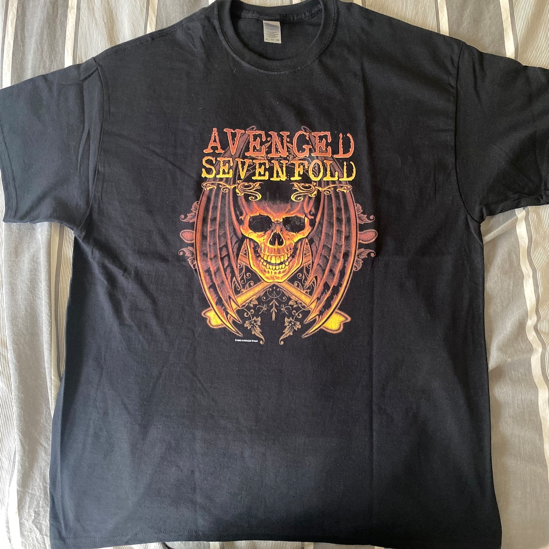 Avenged Sevenfold Shirt Vintage T Shirt Band Tee Heavy Metal T - Etsy