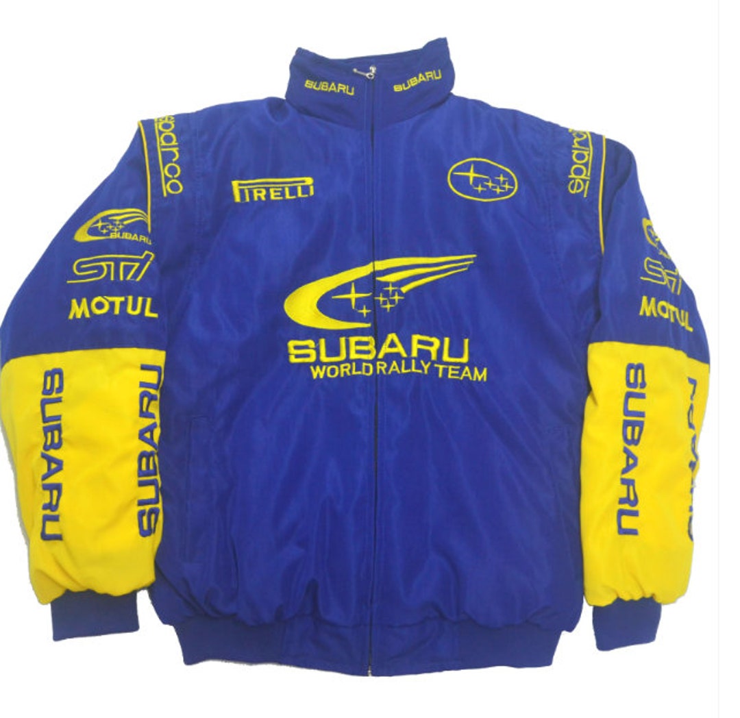 Vintage Racing Jacket Vintage Subaru Jacket Racing Nascar Varsity ...