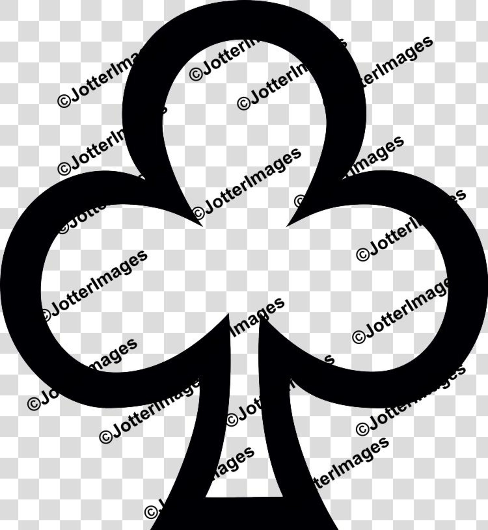 Playing Card Suits Outline Image Downloads - Clip Art, Cut Files, SVG ...