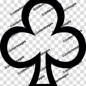 Playing Card Suits Outline Image Downloads - Clip Art, Cut Files, SVG ...