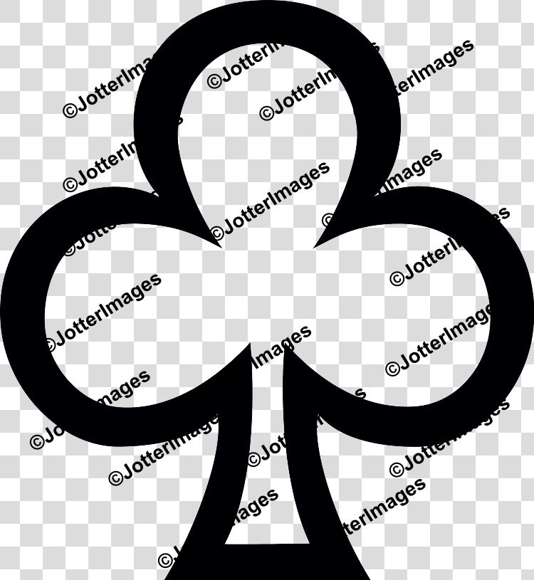 Playing Card Suits Outline Image Downloads - Clip Art, Cut Files, SVG ...