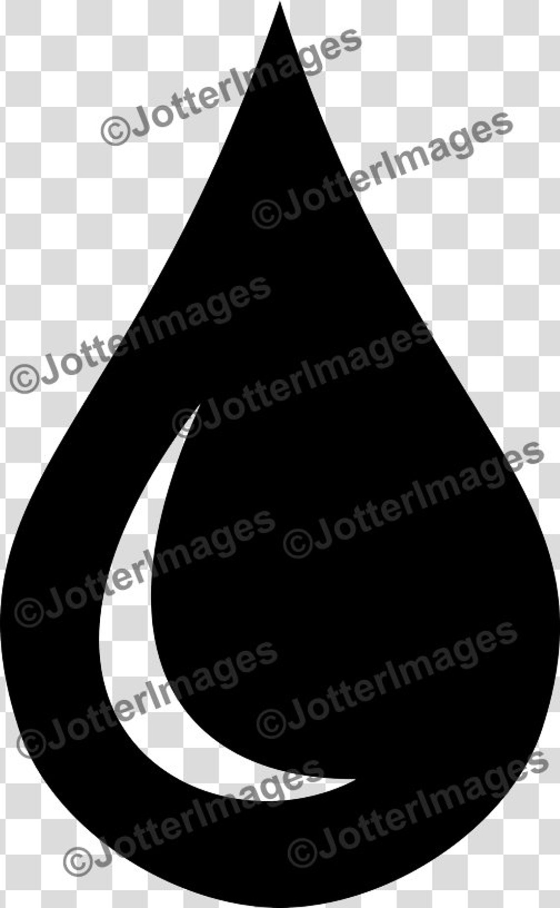 Basic Teardrop, Water, Rain, Blood Droplet Shape Outline, Image ...