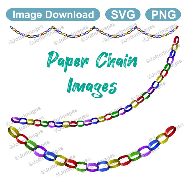 Paper Chain - Etsy