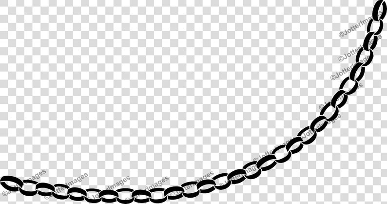 Paper Chain Clipart: SVG PNG Digital Illustrations for Party & Craft ...