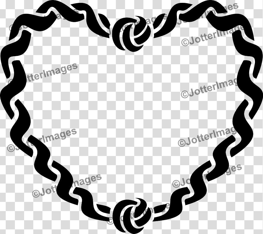 Knot Tie Linked Hearts Image Download, Clip Art, Cut File, SVG, PNG ...