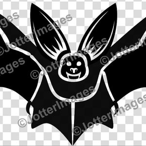 Bat Image Download SVG, PNG Transparent Background - Etsy