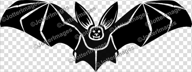 Bat Image Download SVG, PNG Transparent Background - Etsy