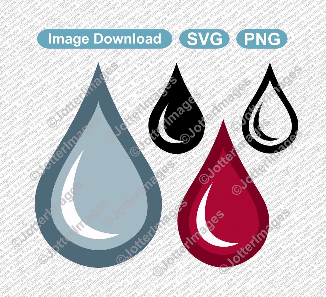 Basic Teardrop, Water, Rain, Blood Droplet Shape Outline, Image ...