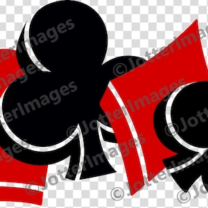 Playing Card Deck Suit Symbols Outline Picture Image File Download SVG ...