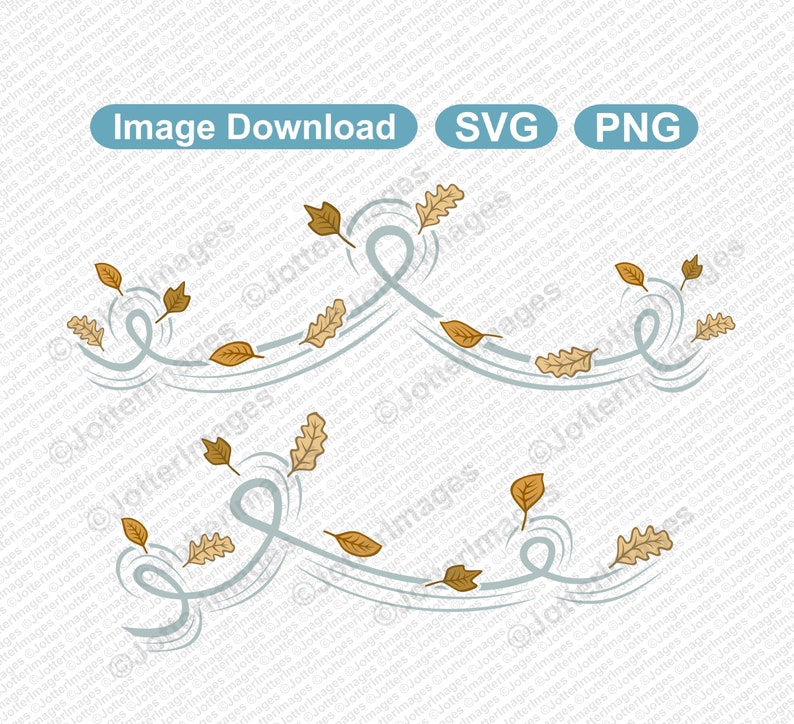 Autumn Fall Leaves Blowing in the Wind Image Download SVG, PNG ...