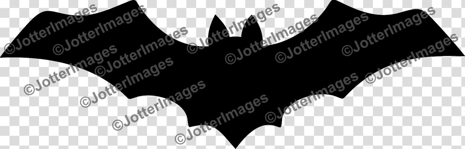 Basic Bat Shape and Outline Halloween Themed Image Download SVG, PNG ...
