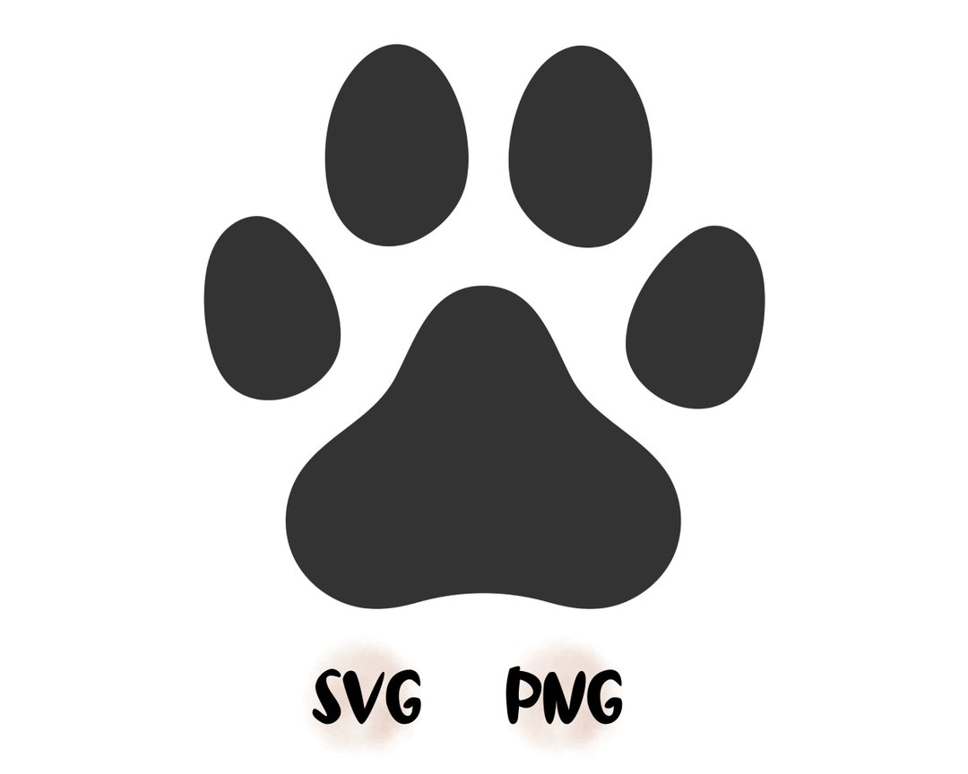 Paw SVG, PNG, EPS, Jpg Digital Download - Etsy