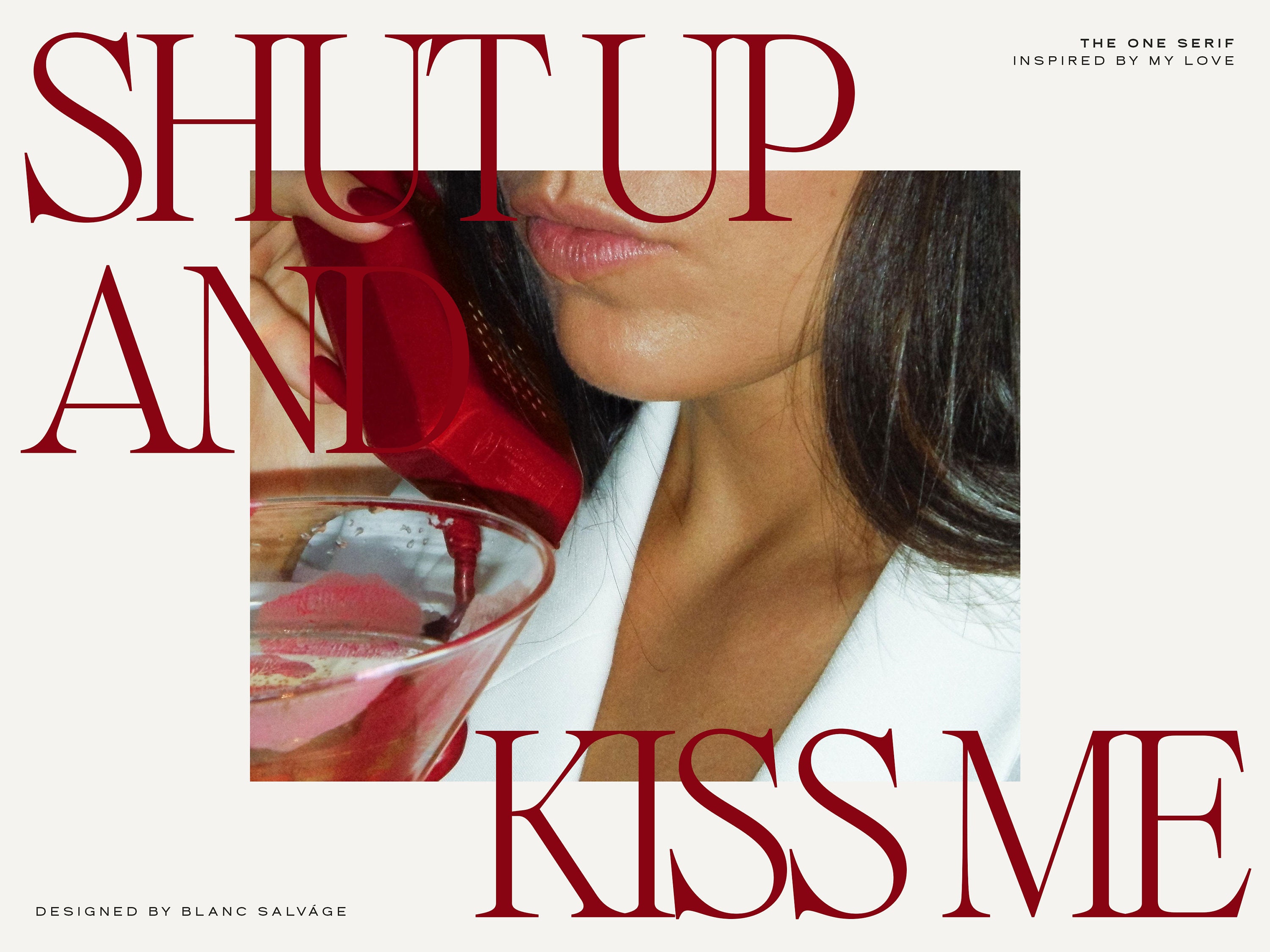 The One Serif | Editorial Font | Luxury Font | Modern Font | Font ...