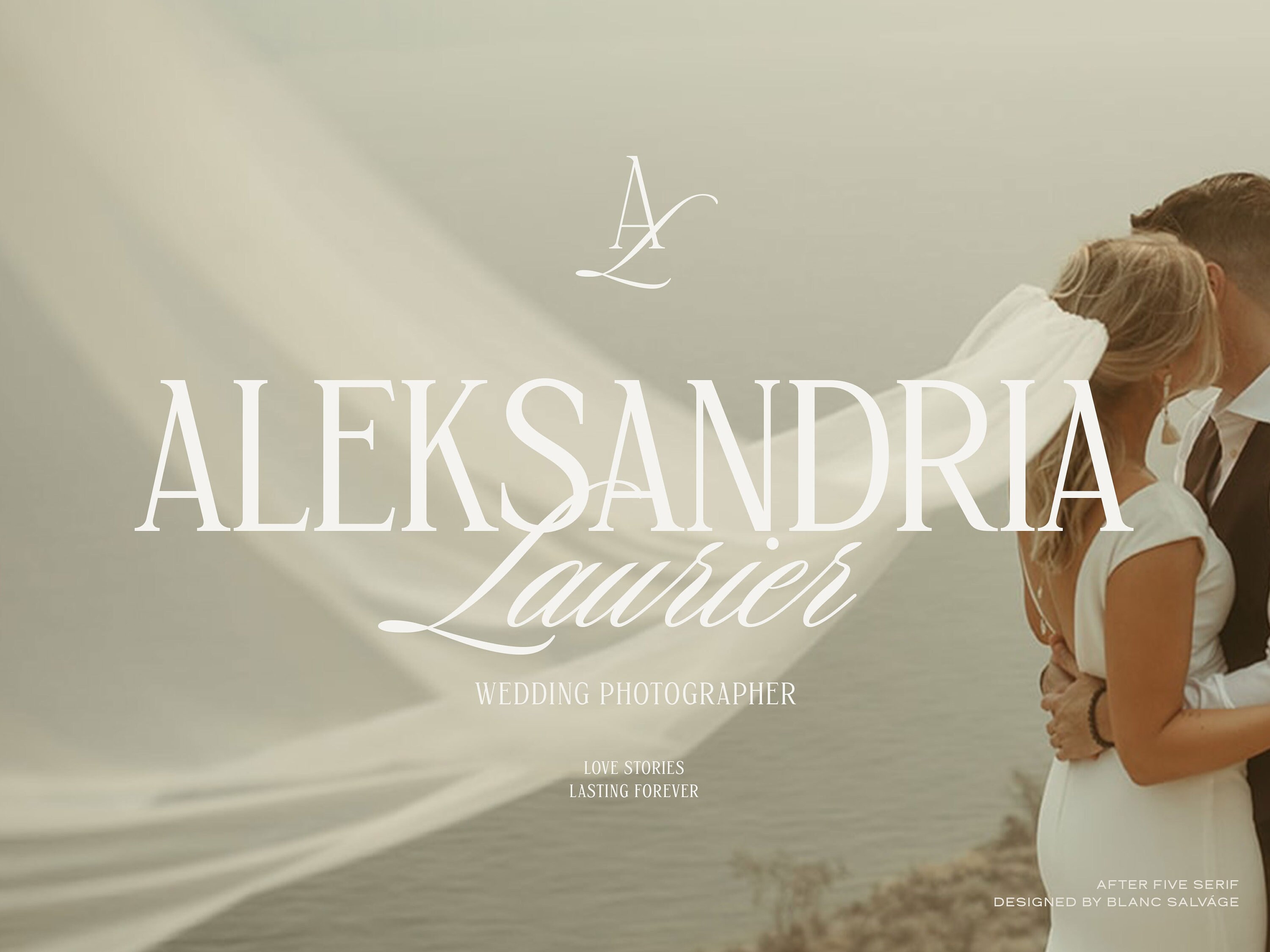 After Five Serif Font Desktop License | Luxury Font | Elegant Font ...