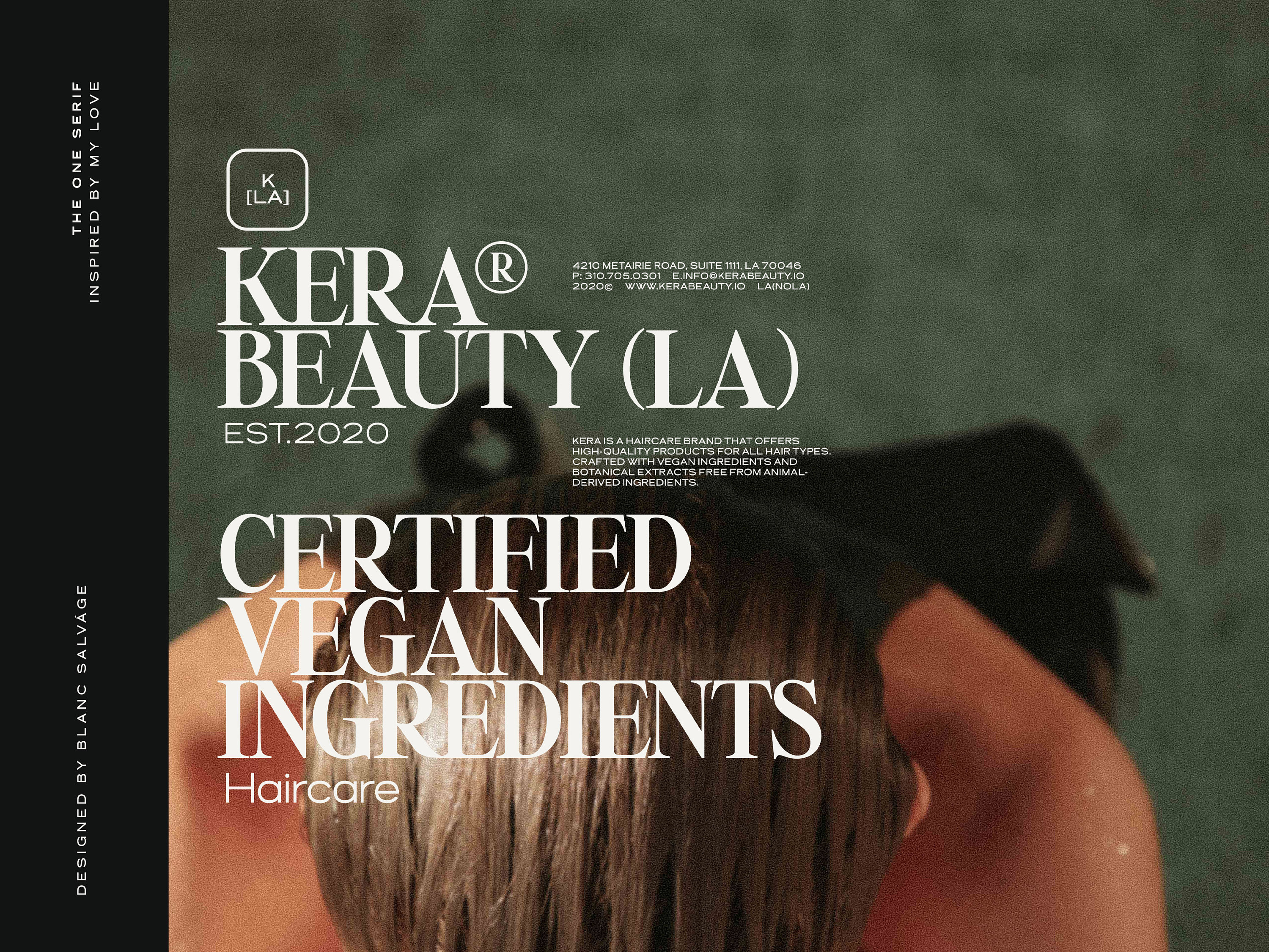 The One Serif | Editorial Font | Luxury Font | Modern Font | Font ...