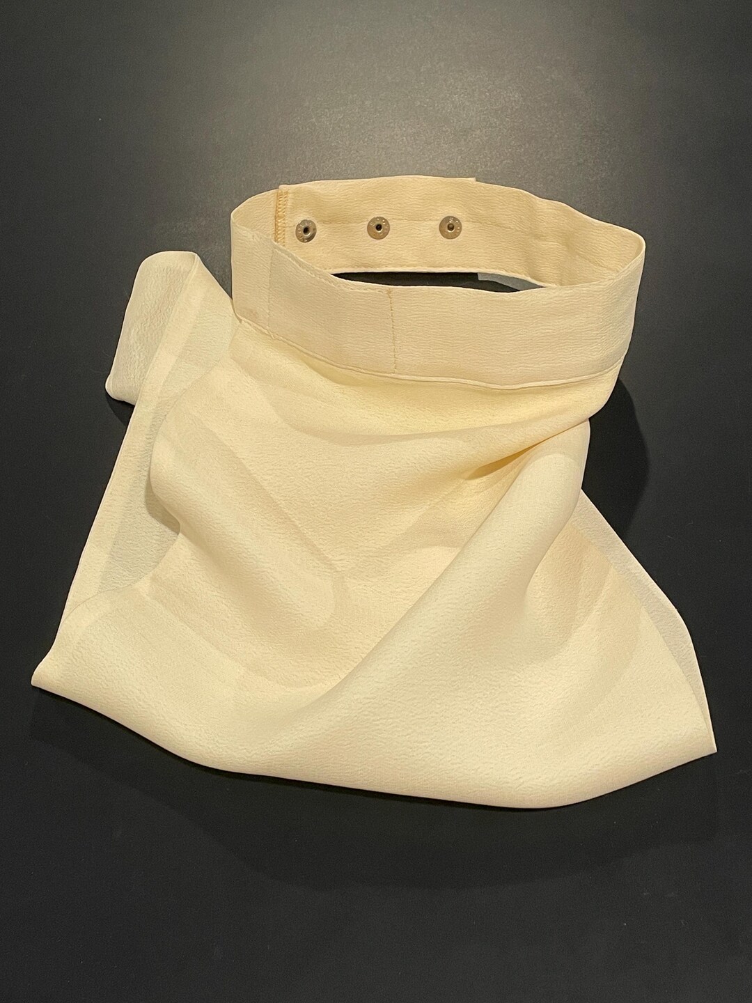 Vintage 1967 White US Military Bib-type Ascot Scarf - Etsy