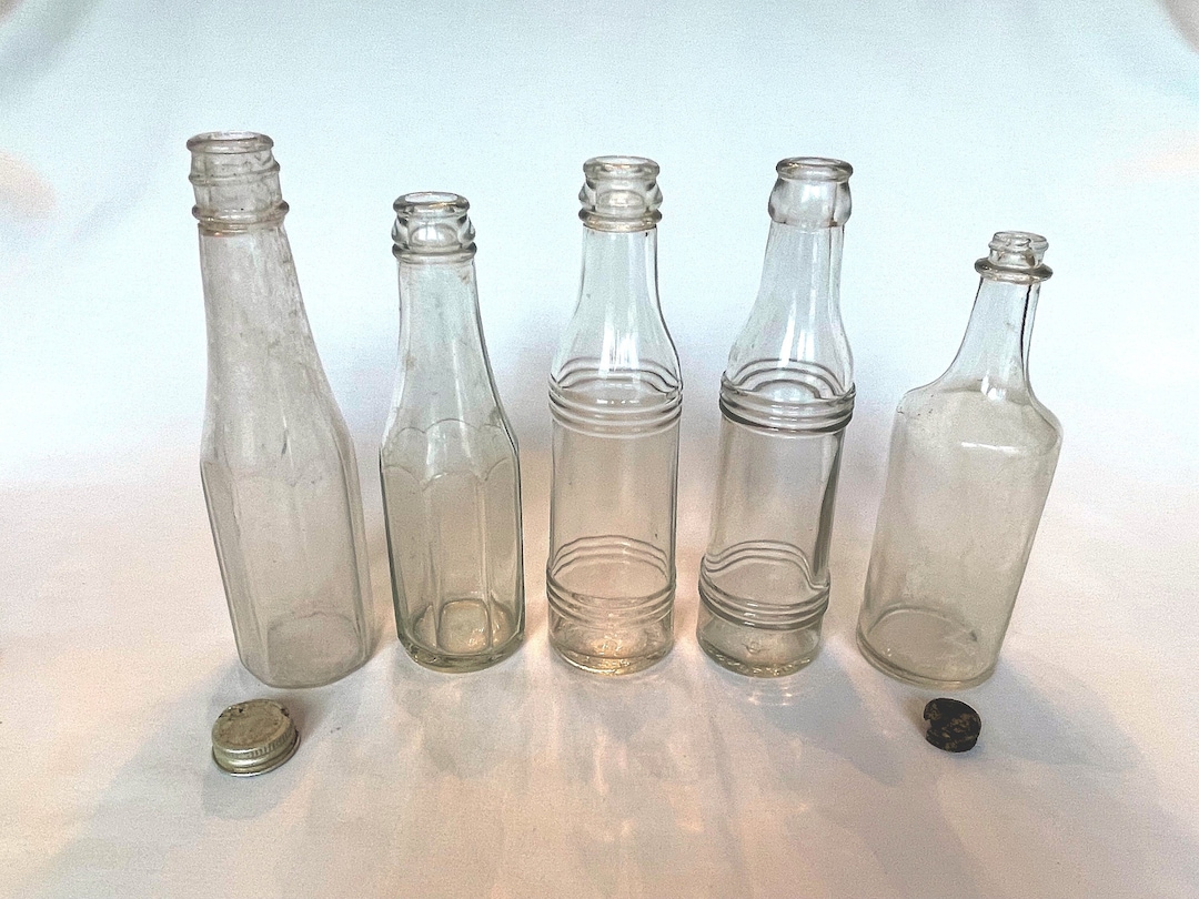 Antique and Vintage Glass Ketchup / Catsup Bottles - Etsy