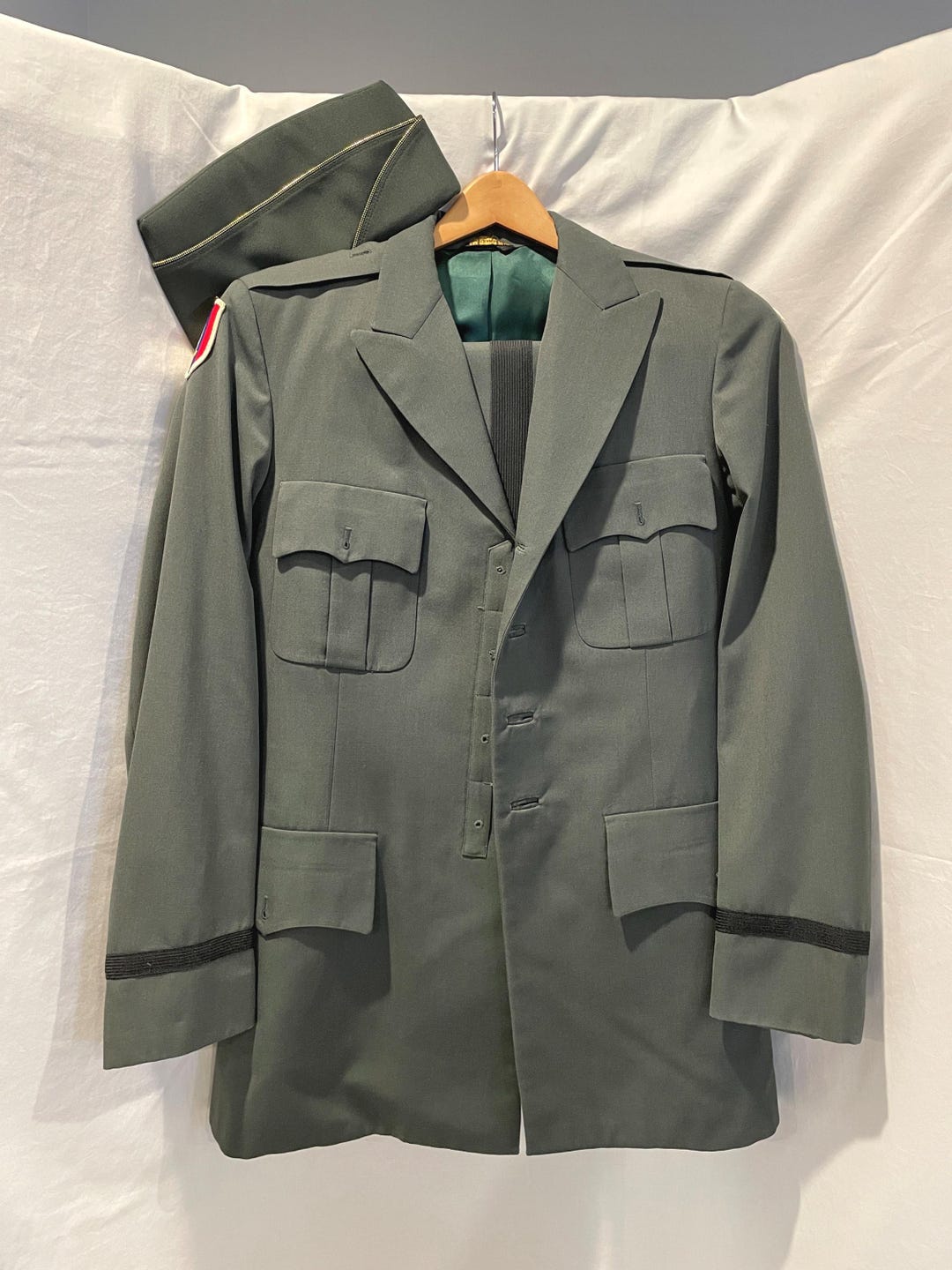 Vintage 1978 Men's US Army Service Dress Green Uniform (class A) - Etsy