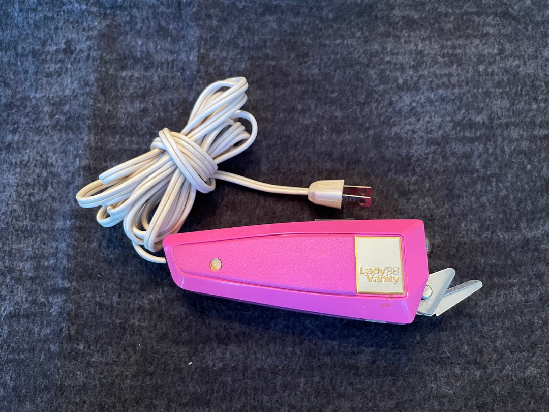 Vintage Pink Lady Vanity Electric Scissors From the 1970s - Etsy