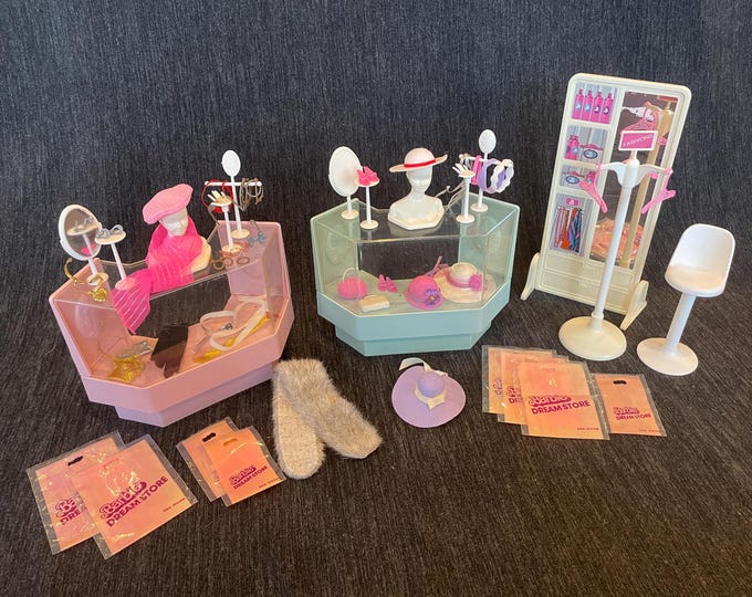Vintage 1982 Barbie Dream Store Fashion Department #4022 - Nearly ...