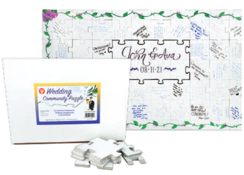 Blank UNIVERSAL COMMUNITY PUZZLES White, Great Project for Groups ...