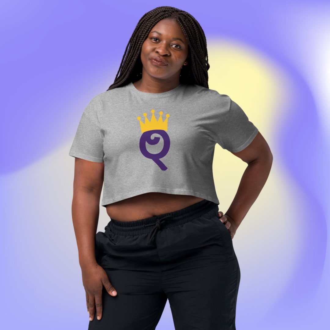 Crop Top, Crowned Queen Symbol - Etsy