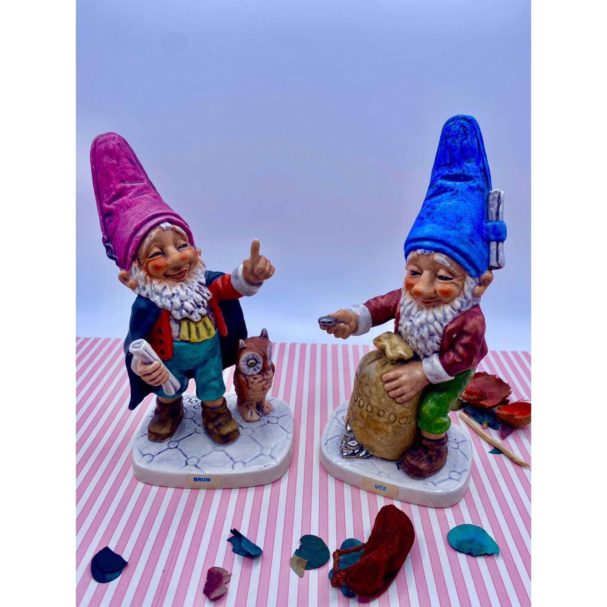 Hummel Goebel Group of Co-boys Figurines, TMK5, Gnome, Well, Elf, Dwarf ...