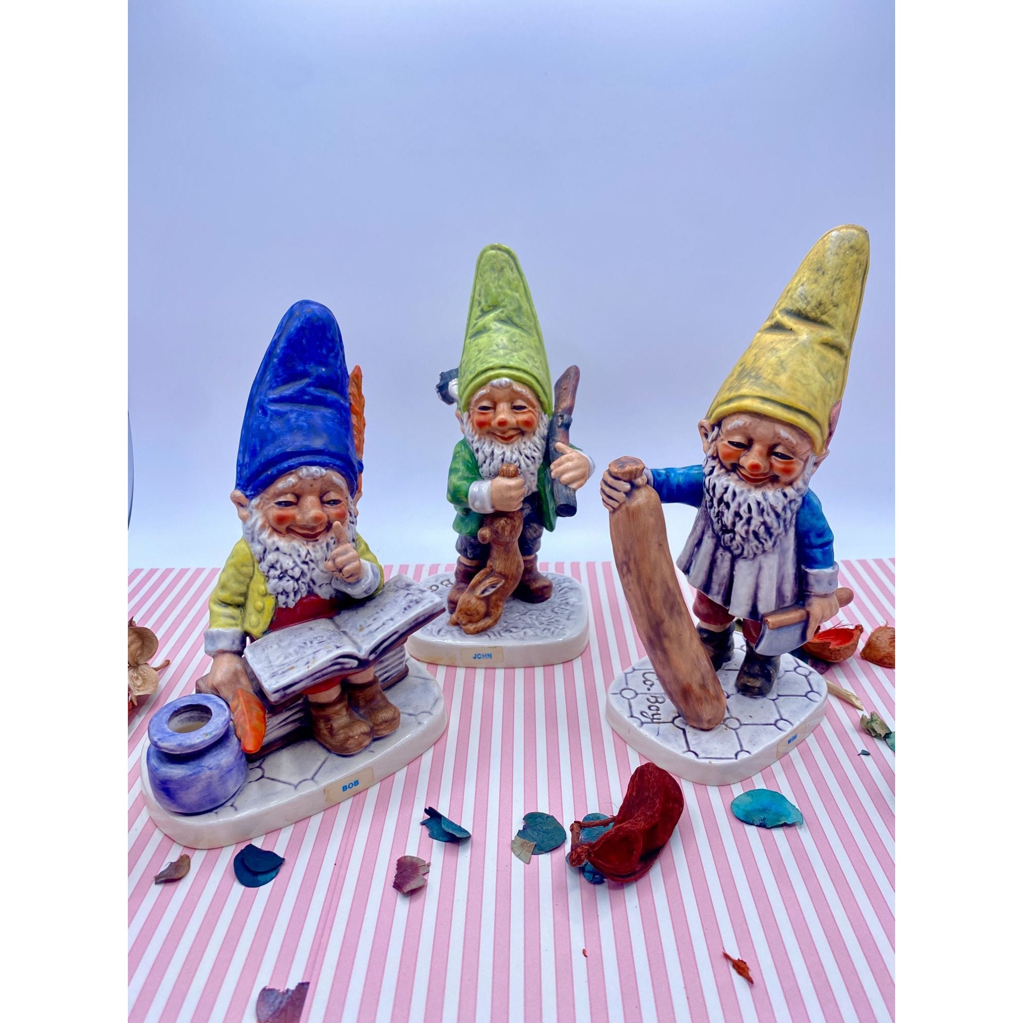 Hummel Goebel Group of Co-boys Figurines, TMK5, Gnome, Well, Elf, Dwarf ...