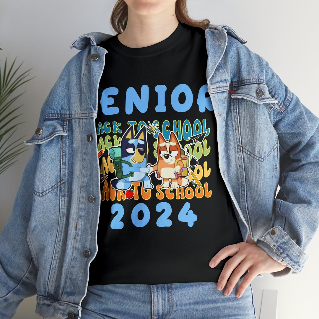 Bluey Senior 2024 High School Back to School Adult Unisex - Etsy Canada