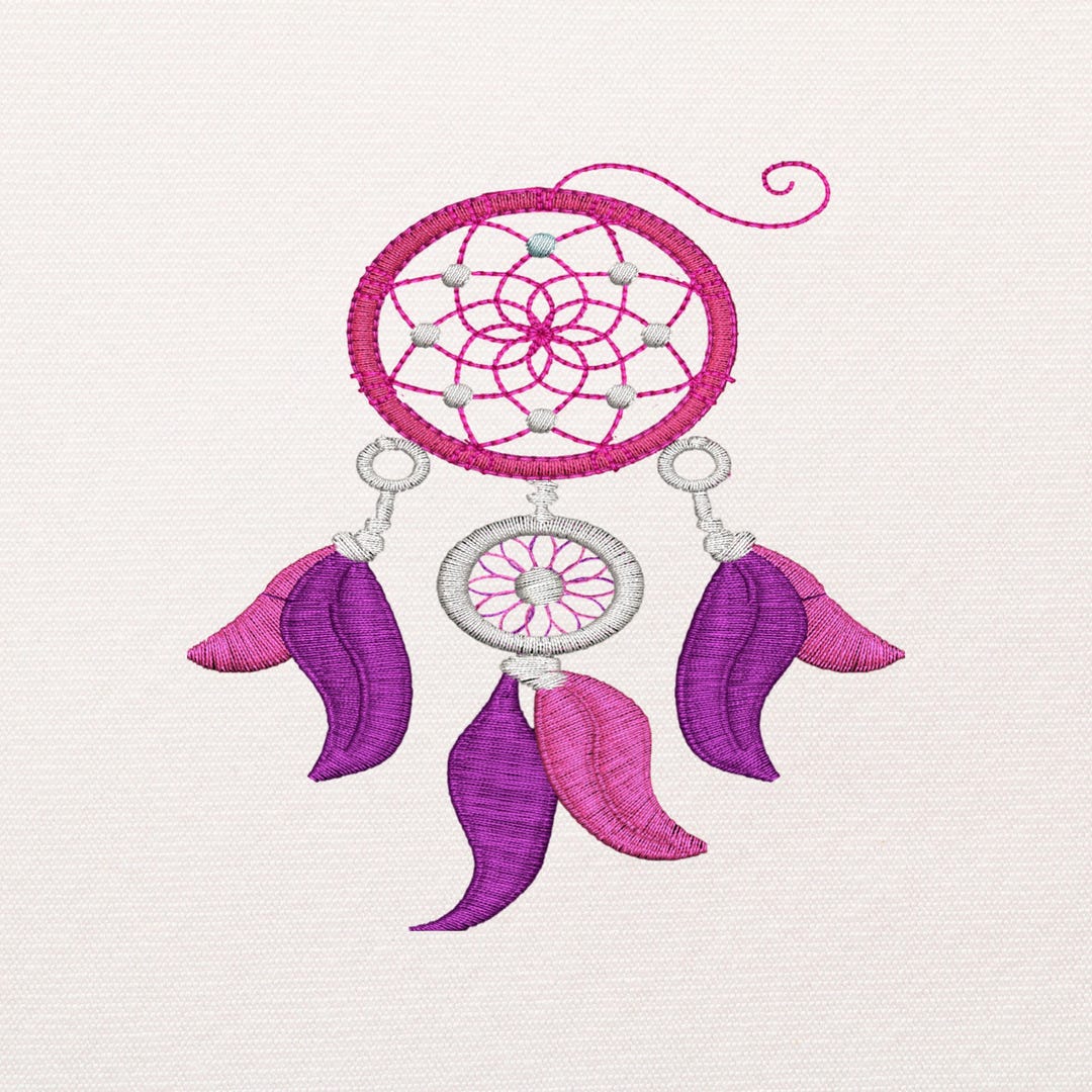 Dream Catcher Machine Embroidery Design: 7 Sizes (instant Download) - Etsy