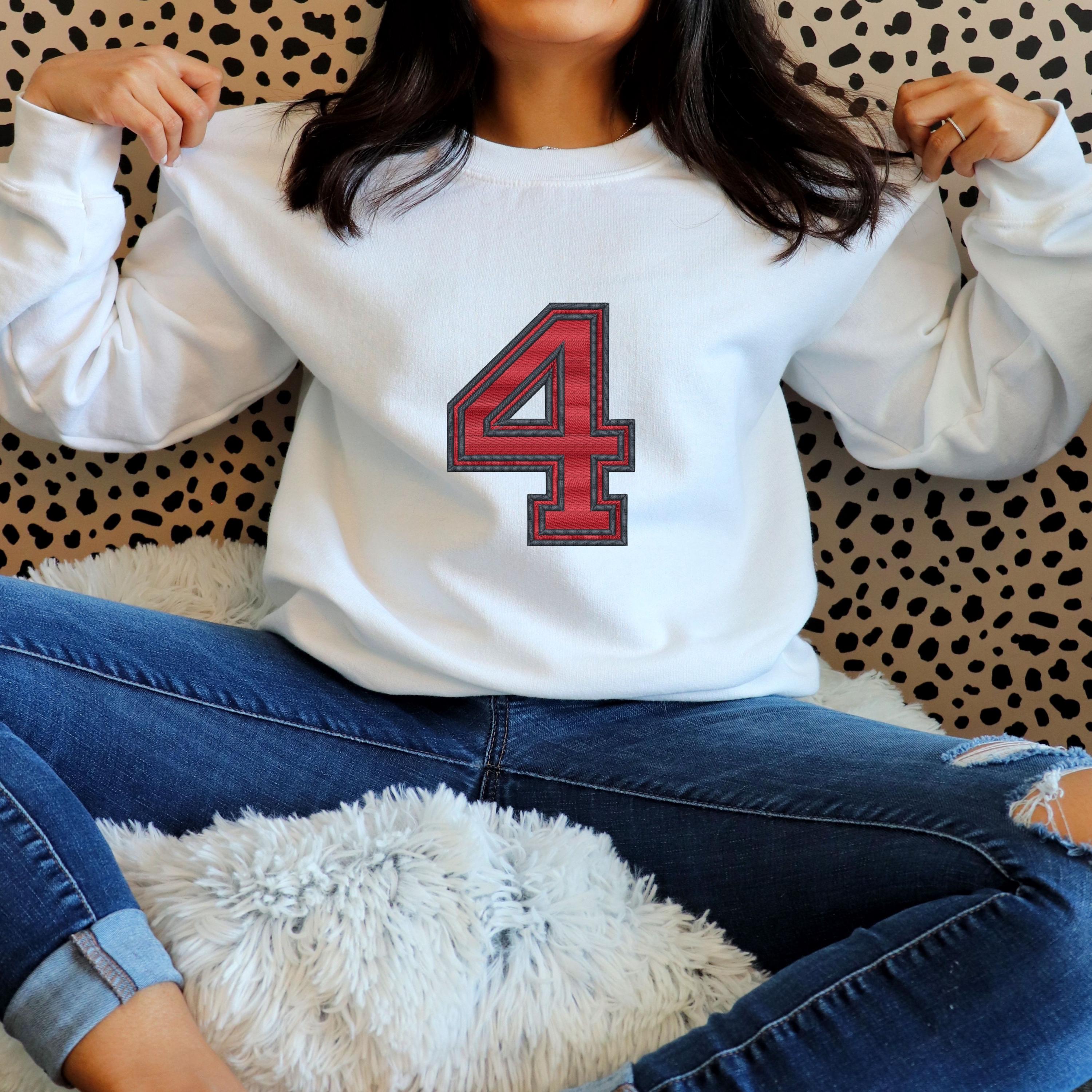 3D Varsity Number Embroidery Designs: Applique Font (5 Sizes) (digital ...