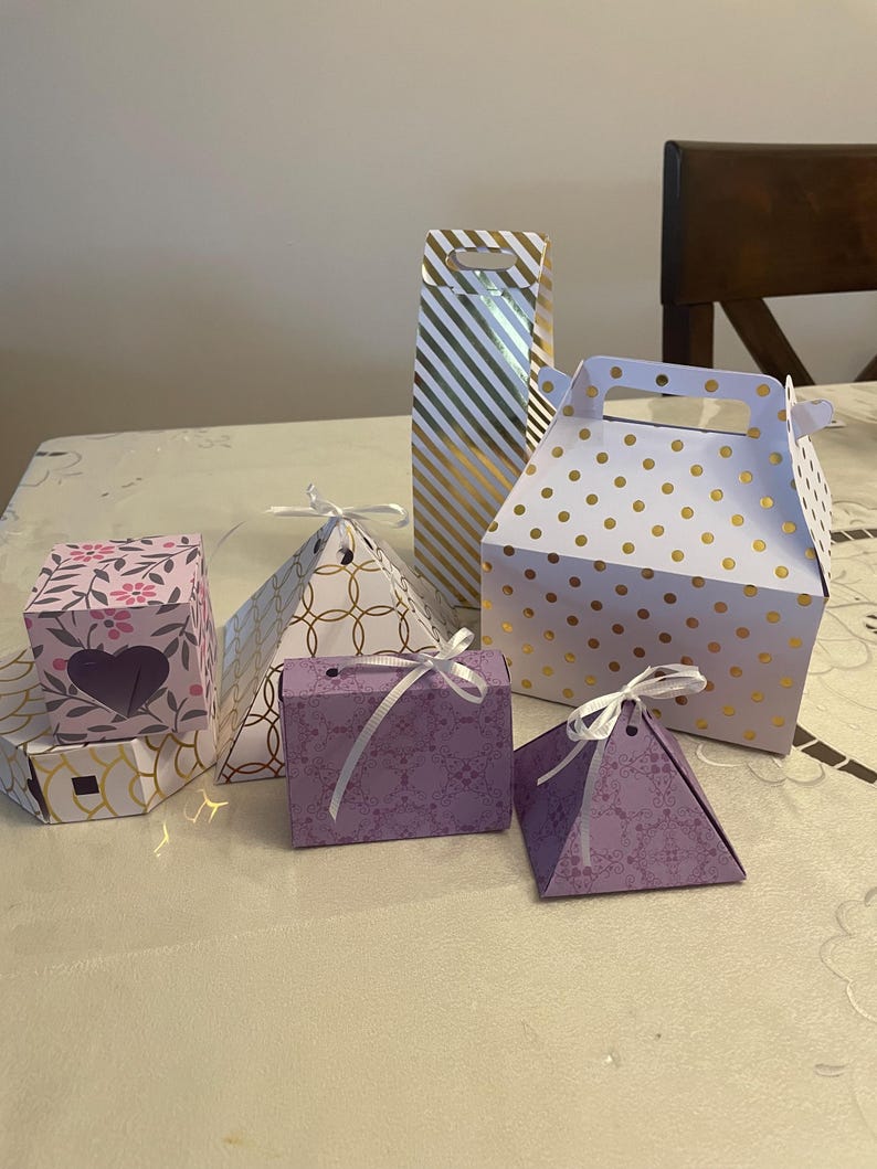 250 MEGA Box Template Bundle: Wooden & Paper Gift Box SVG (digital ...