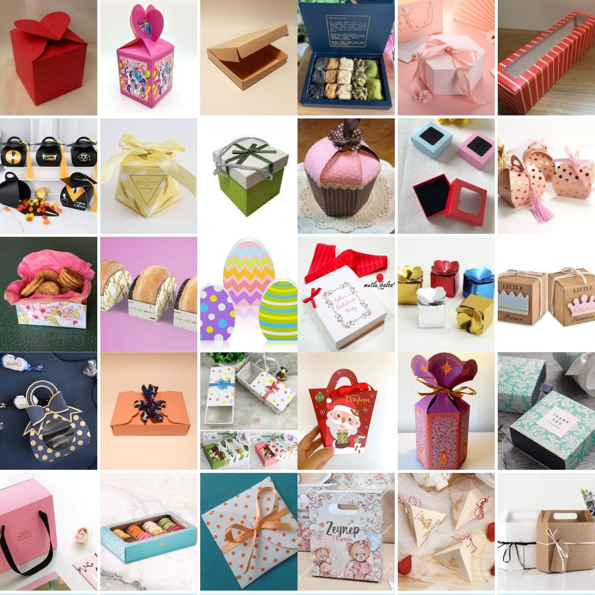 135 Plantillas de Caja Cajas de Kit PLANTILLA MEGA BOX Caja - Etsy México