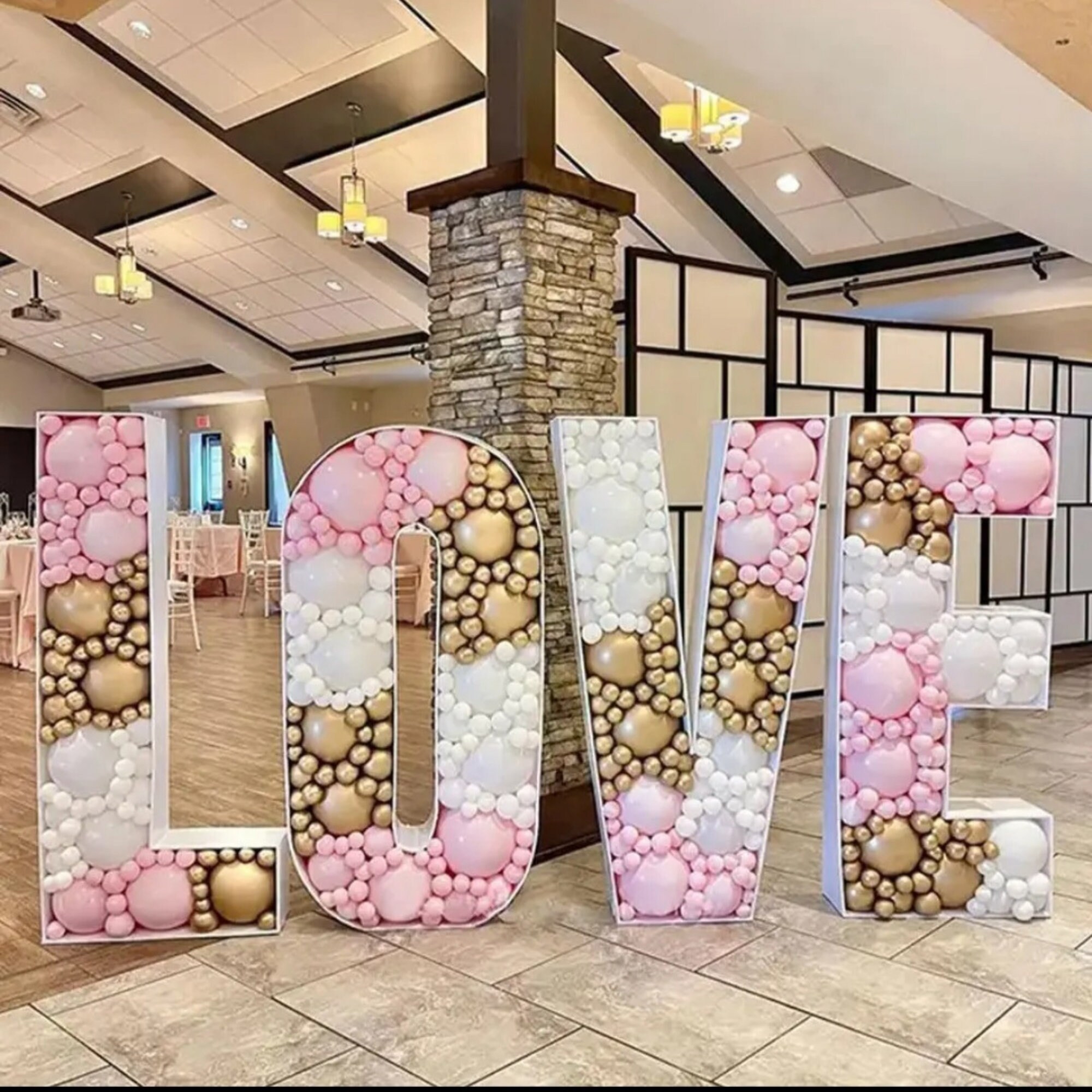 Mosaic Ballon Templates,mosaic of All Letters and Numbers From Balloons ...