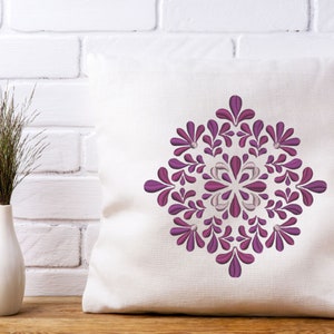 Flower Embroidery Design, Floral Machine Embroidery, Heirloom ...