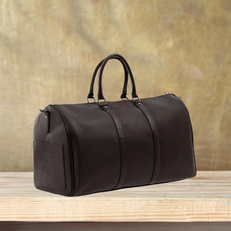 Leather Duffle Bag Pattern: DIY Travel Bag Template (digital Download ...