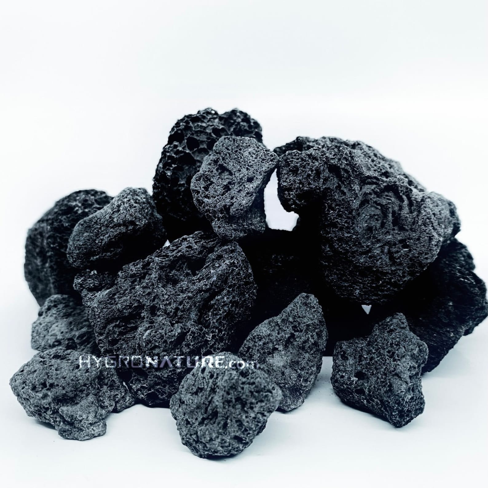 Black Lava Rock for Aquariums Aquascape Terrarium Bonsai Decor Moss ...